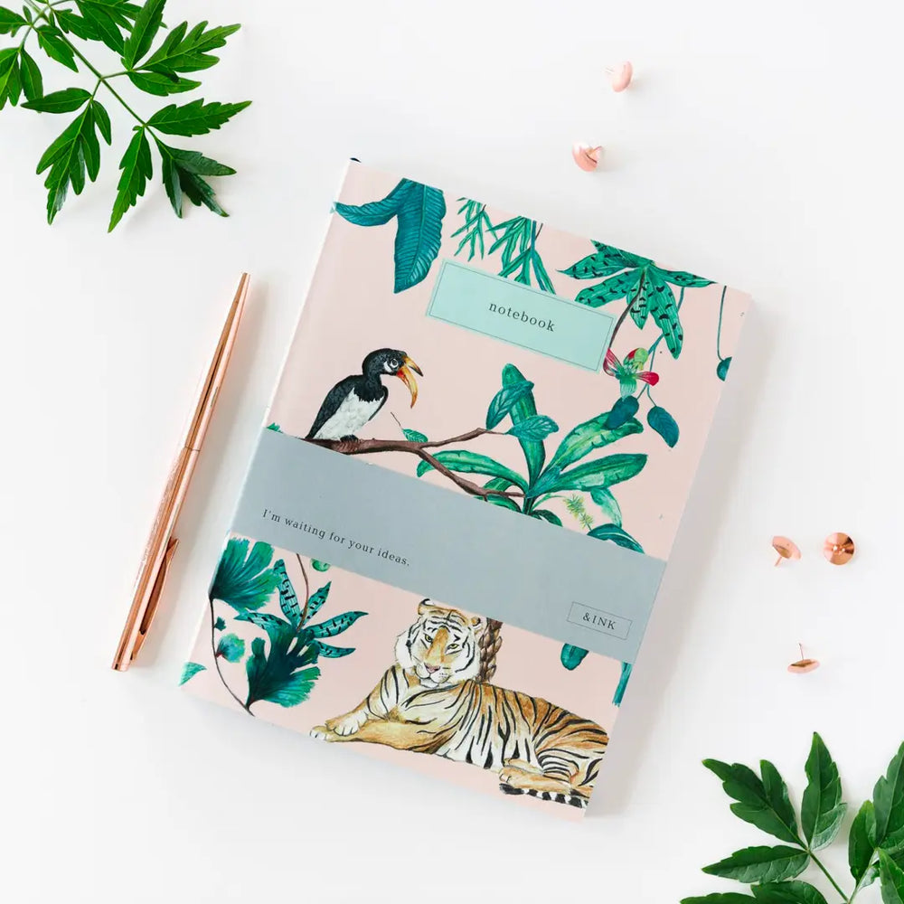 Papelería bonita - Cuaderno de notas &INK Jungle
